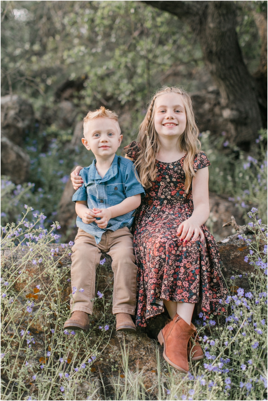 Oakdale Family Session with the Van Meter Family