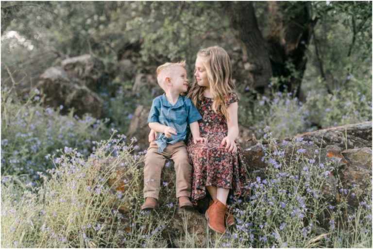 Oakdale Family Session with the Van Meter Family