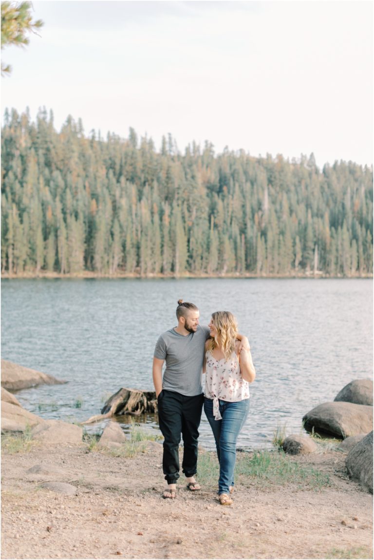Alpine Lake Engagement Session with Jacob & Amanda