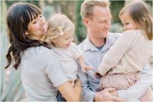 Stanford Cactus Garden Family Session with The Picone Family