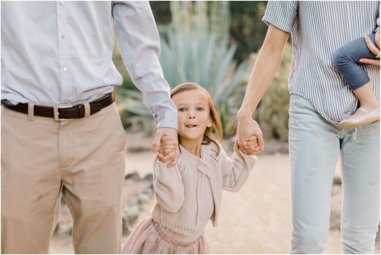 Stanford Cactus Garden Family Session with The Picone Family