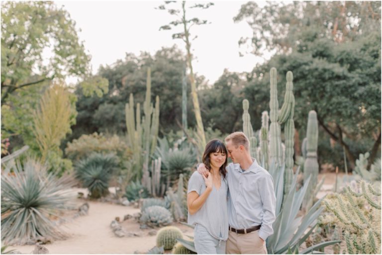 Stanford Cactus Garden Family Session with The Picone Family