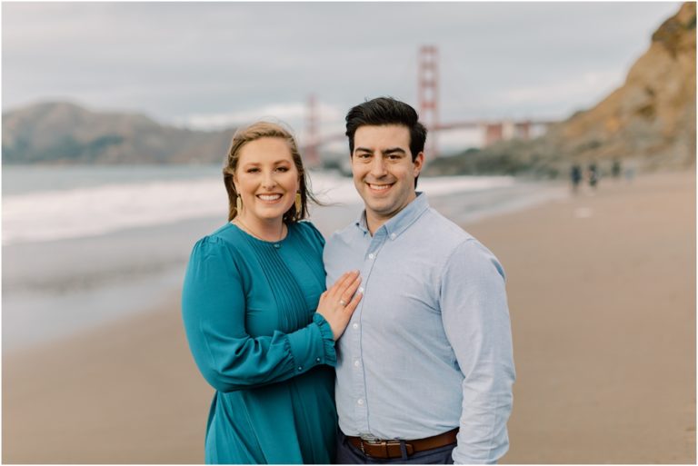 Baker Beach Engagement Session with Ryan and Abbey