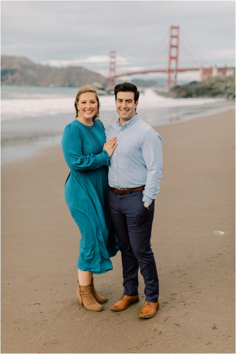 Baker Beach Engagement Session with Ryan and Abbey