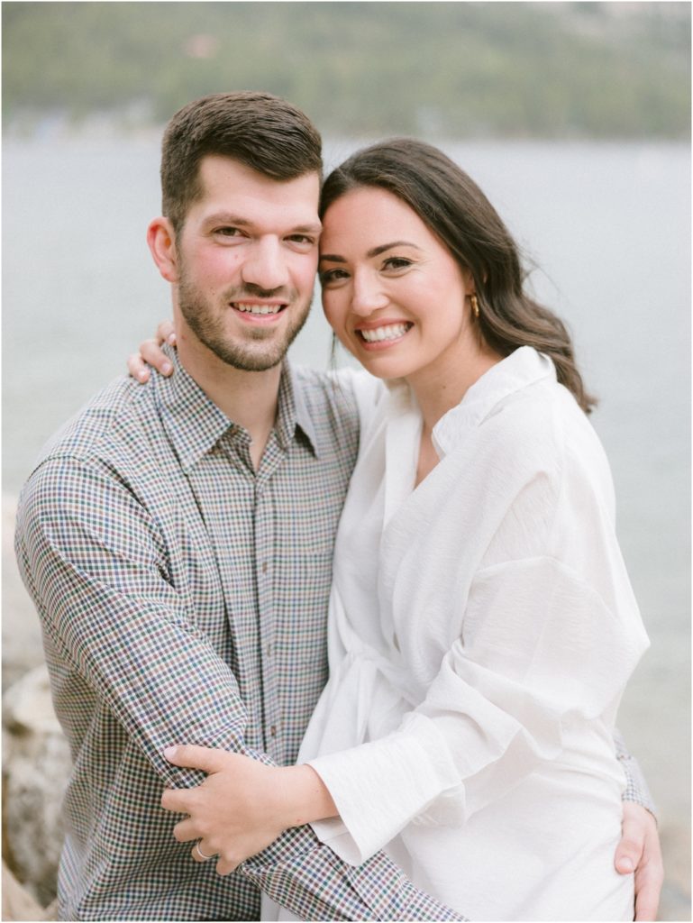 Donner Lake Engagement Portraits with Dom and Cat
